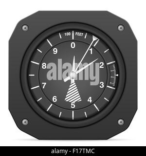 Altimeter vector illustration Stock Vector Art & Illustration, Vector ...