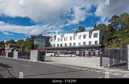 The Interchange building connecting train and bus in Galashiels ...