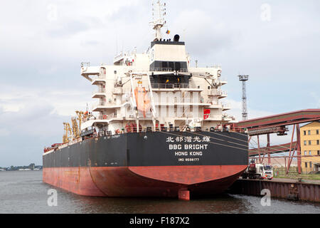 BBG Bright IMO 9598177 Bulk Carrier merchant ship registered in Hong ...