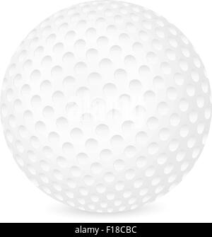 Golf ball isolated Stock Vector Image & Art - Alamy