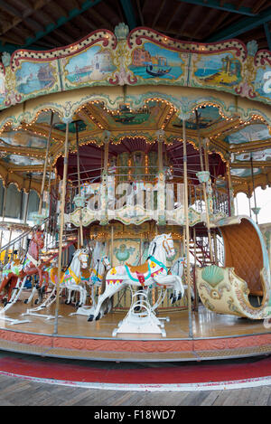 Blackpool North pier carousel Stock Photo - Alamy