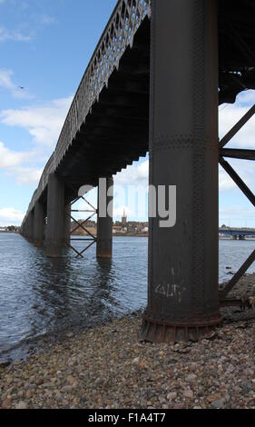 Railway Bridge, Montrose Stock Photo - Alamy