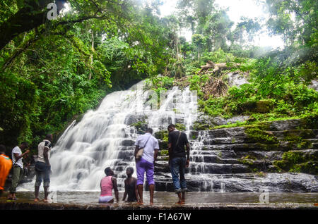 Cascade de Man (waterfall), Man, Côte d'Ivoire Stock Photo - Alamy