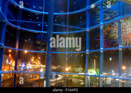 Marine Parade Southend at night. Essex. England. UK Stock Photo - Alamy