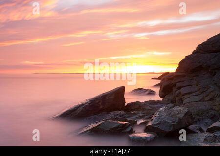Ladye Bay, Clevedon, Sunset Stock Photo - Alamy