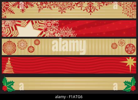 eps vector file banner with christmas greetings with snow flakes for ...