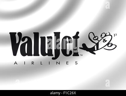 Valujet Airlines logo icon flag symbol emblem sign Stock Photo - Alamy
