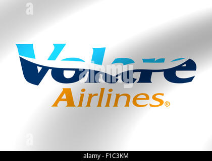 Volare Airlines logo icon flag emblem symbol sign Stock Photo - Alamy