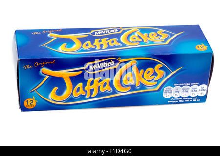 A packet of Mcvities Jaffa Cakes on a white background Stock Photo - Alamy