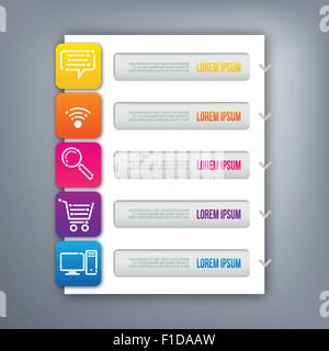 Abstract 3D digital illustration Infographic Stock Vector Image & Art ...