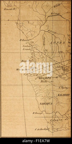 This 1886 work describes a journey across the African continent ...
