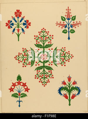 This 1849 work features thirty-one intricate designs of floriated ...