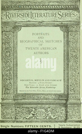 This work presents portraits of notable literary figures, offering ...