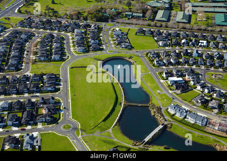 Karaka Lakes housing development, Karaka, Auckland, North Island, New ...