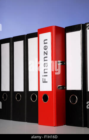 Property tax file folder Stock Photo - Alamy