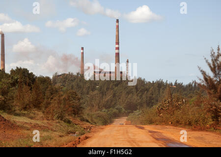 Holguin Cuba Moa Nickel Mining Industry Stock Photo - Alamy