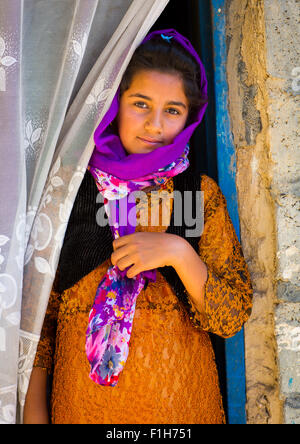 Young Kurdish Girl, Palangan, Iran Stock Photo - Alamy
