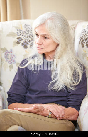 Retired Judge Mary Jane Mowat pictured in her north Oxford home Stock ...
