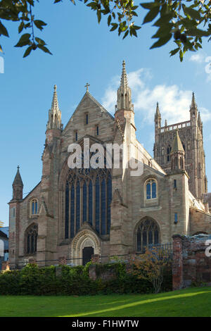 Exterior of Worcester Cathedral Stock Photo - Alamy