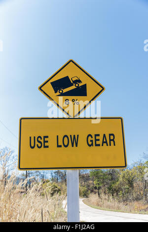 Caution Road Signs, Steep Slope Ahead, 17% Gradient Warning Sign ...