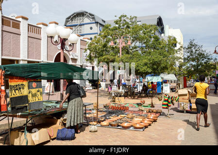 Windhoek craft market and shopping centre Stock Photo - Alamy