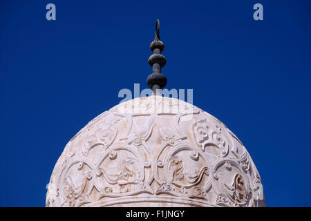 Dome of fountain of Qayt Bay or Sabil Qaitbay located on the western ...