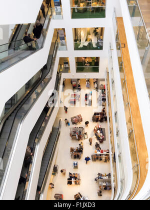 Inside John Lewis store in the Highcross Centre in Leicester Stock ...