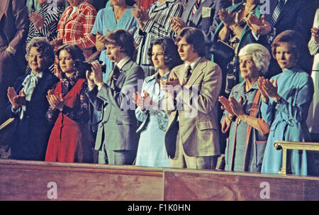 President Jimmy Carter's son Chip and his wife Caron are shown ...