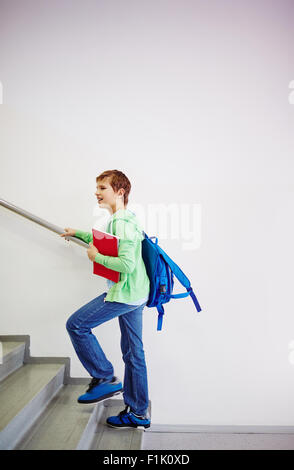 kid going upstairs Stock Photo - Alamy