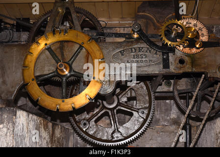 leeds town hall clock mechanism made by f. dent of london in 1859 ...