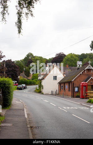 The Staffordshire village of Brocton in the borough of Stafford and the ...