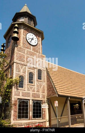 Solvang clock tower Stock Photo - Alamy