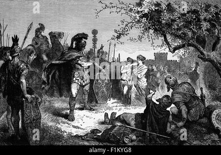 A Roman General returning to Rome in Triumph, 3rd Century BC, the first ...