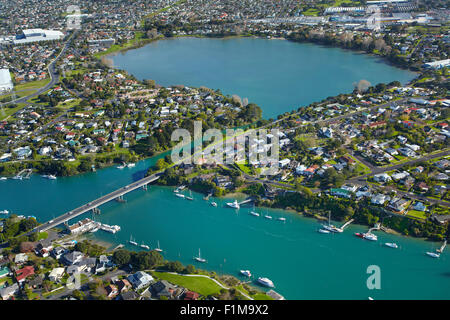 Mount Wellington, Pakuranga, Panmure, Tamaki River, and Panmure Basin ...