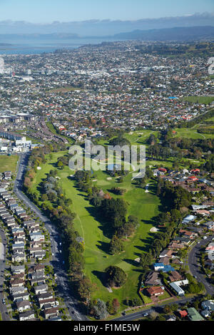 Remuera Golf Club, Auckland, North Island, New Zealand - aerial Stock ...