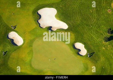 Remuera Golf Course, Auckland, North Island, New Zealand - aerial Stock ...