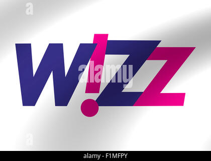 WIZZ Airlines logo icon flag emblem sign Stock Photo - Alamy