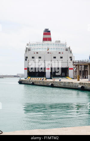 ships ferries and tug boats in port of souda bay, chania,creta,greece ...