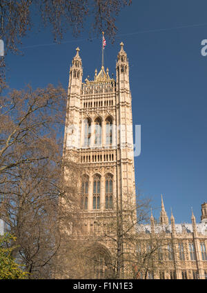 parliament in london old church door and marble antique wall Stock ...