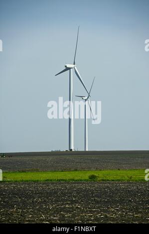 Wind turbine blades Stock Photo - Alamy