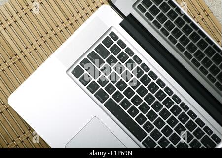 a laptop or notebook, mobile computer device with screen and ...