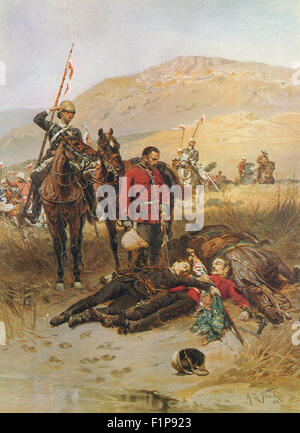 BATTLE OF ISANDLWANA 22 January 1879. Lieutenant Teighnmouth Melville ...