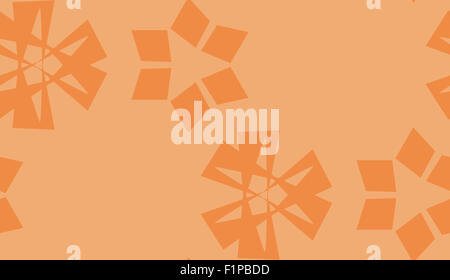 Scattered repeating large snowflake pattern over blue Stock Photo - Alamy