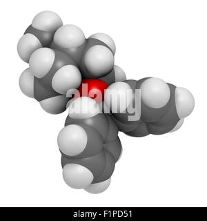 Benzatropine (benztropine) anticholinergic drug molecule Used in ...