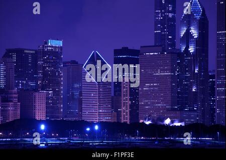 The Beautiful Chicago Skyline Stock Photo - Alamy