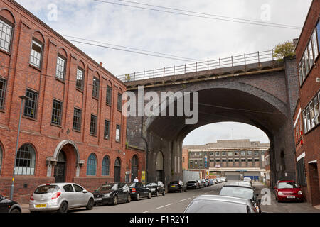 Railway arch, Digbeth, Birmingham, England, UK Stock Photo - Alamy