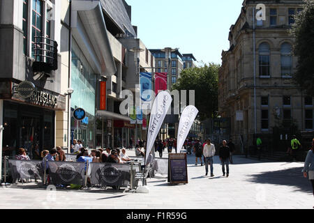 Cardiff, Wales, UK. 6th September, 2015. UK Weather: Sunny day in ...