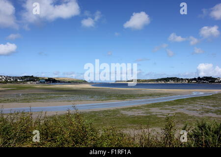 Camel estuary Padstow Cornwall England uk Stock Photo - Alamy