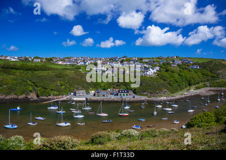 Solva Harbour, Pembrokeshire, Wales, United Kingdom, Europe Stock Photo ...