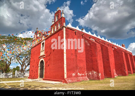 Convent Of Teabo Yucatan Mexico Stock Photo Alamy